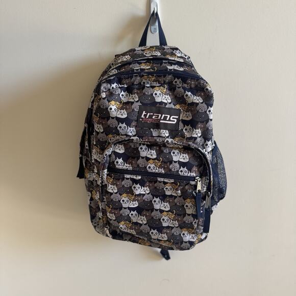 Jansport | Bags | Trans By Jansport Catty Crowd Supermax 7 Cats School ...